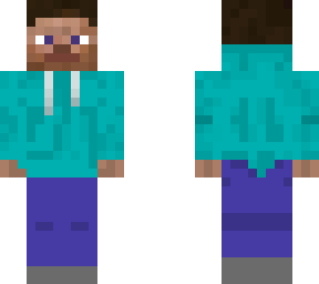 steve hoodie | Minecraft Skins