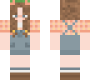 sweet cute pant girl | Minecraft Skins