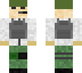 Tarkov PMC (Slender mask, paca soft, SSh-68, comtac) | Minecraft Skin