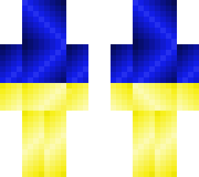 Ukraine Yellow Blue Europe Cool Minecraft Skins