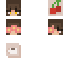 ~ Cherry coffee ~ pfp ce// | Minecraft Skin