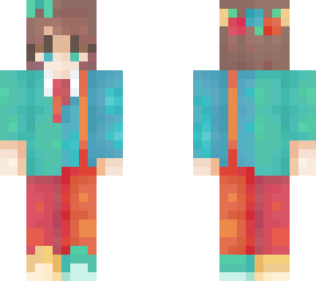 - colourful personality - | Minecraft Skin