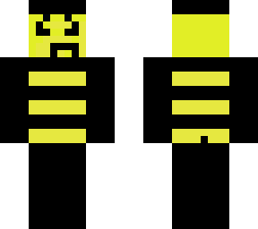 Angry bee | Minecraft Skin