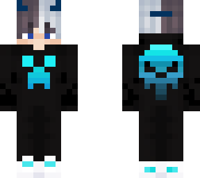 blue devil | Minecraft Skins
