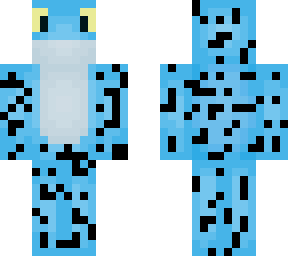 Blue Poisonous Dart Frog | Minecraft Skin