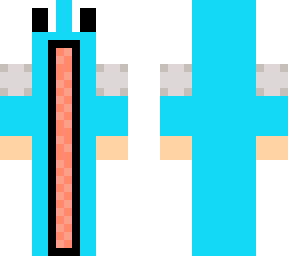 Blue Unspeakable | Minecraft Skin