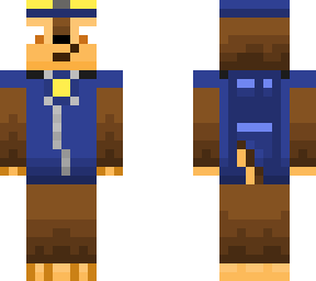 Chase from Paw Patrol | Minecraft Skin