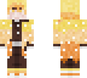 Zenitsu Minecraft Skins