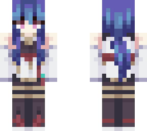 ganyu genshin | Minecraft Skin