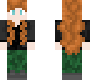 girl with curly hair | Minecraft Skins