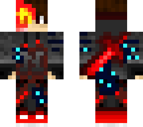 Infected lava gamer | Minecraft Skin