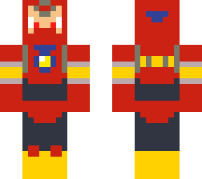 Metalman (Megaman 2) | Minecraft Skin