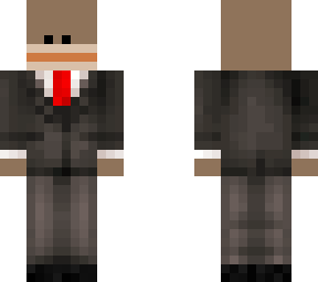 monkey but in a suit | Minecraft Skin