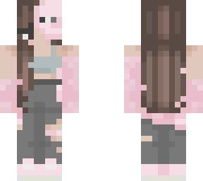 girl with mask | Minecraft Skins
