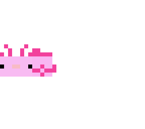 Pink Axolotl | Minecraft Skin