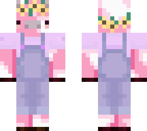 Pink Moolip/Moobloom | Minecraft Skin