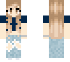 light blue ripped jeans | Minecraft Skins