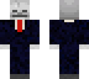 Skeleton In Suit Minecraft Skins