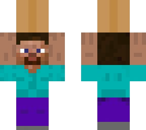 Steve Holding Minecraft Skins