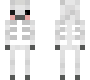 8bit skeleton | Minecraft Skin