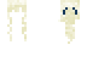 blonde ponytail | Minecraft Skins