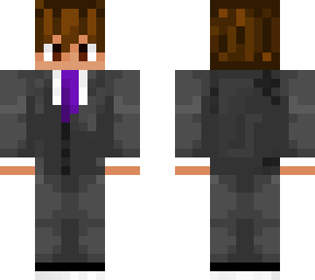 Boy with Suit (Outer Layer) | Minecraft Skin
