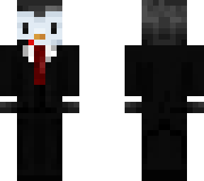 Drippy Gamer Penguin | Minecraft Skin