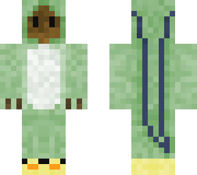 dryo wearing duck slippers | Minecraft Skin