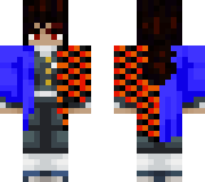 Flame Giyu | Minecraft Skin