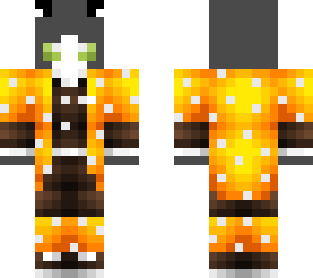 Oreo (demon slayer zenitsu) | Minecraft Skin