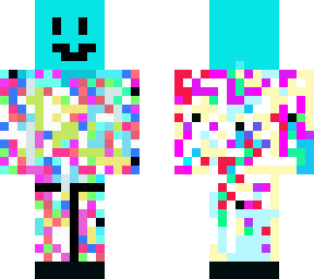 Rainbow Jelly | Minecraft Skin