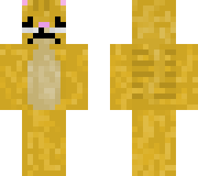Sad Orange Cat | Minecraft Skin
