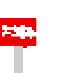 stop sign | Minecraft Skin