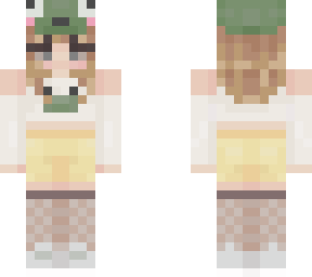 frog girl | Minecraft Skins