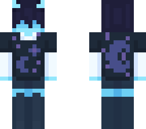 blue devil skin | Minecraft Skin