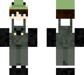 Boy with a frog cap | Minecraft Skin