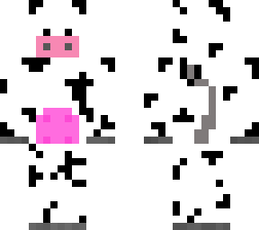 Cow with antennas | Minecraft Skin