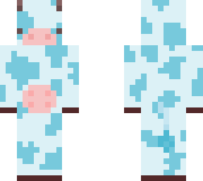 Cyan Cow | Minecraft Skin