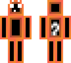 Orange Slime Gradient Minecraft Skins