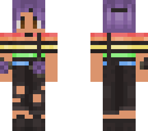 rainbow jay | Minecraft Skin