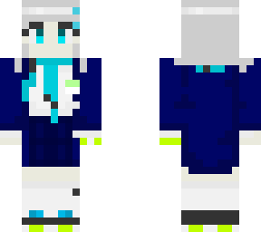 Sunaookami Shiroko | Minecraft Skin