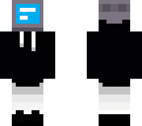 TV Head 2 Bluescreen | Minecraft Skin