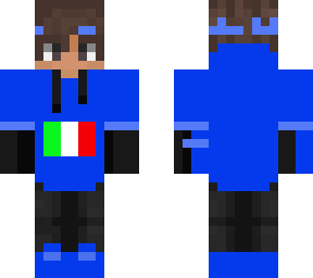 Blue Gamer Boy Minecraft Skins