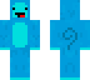 Blue Monkey | Minecraft Skin
