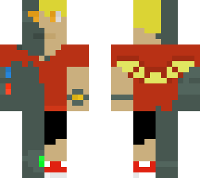 half robot | Minecraft Skins