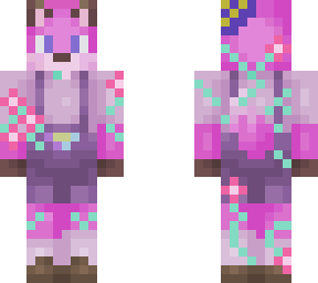 Magic Flower Fox | Minecraft Skin