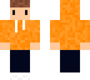 Orange guy Noobz | Minecraft Skin