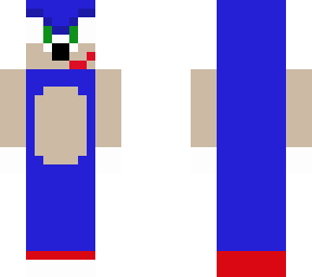 sonic sonic the hedgehog | Minecraft Skins