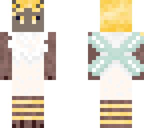 Wafer the Bee Fursona | Minecraft Skin