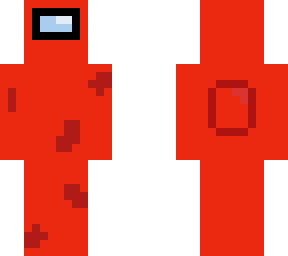 Among us red impostor | Minecraft Skin